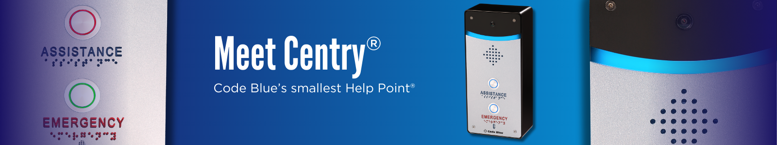 Centry® Help Point® - Code Blue Corporation | Blue Light Public Help ...