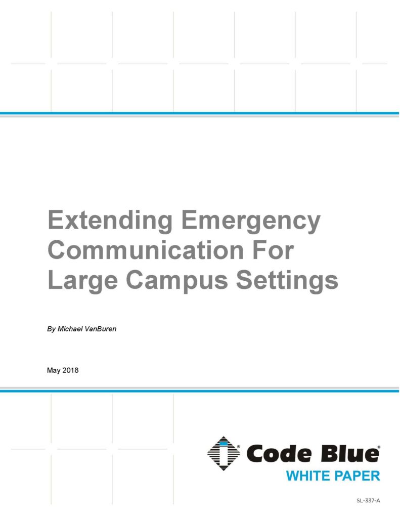 Extending Communications White Paper Download - Code Blue Corporation ... Extending Communications White Paper Download - Code Blue Corporation ...